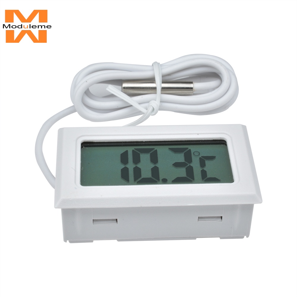 FY-10 Digital LCD Thermometer Temperature Monitor with External Probe ...