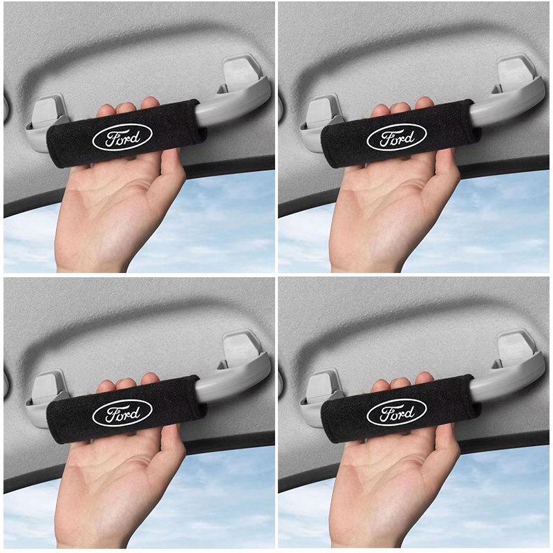 4pcs Car Roof Pull Gloves Handle Protector Car Handrail Cover Car Roof ...