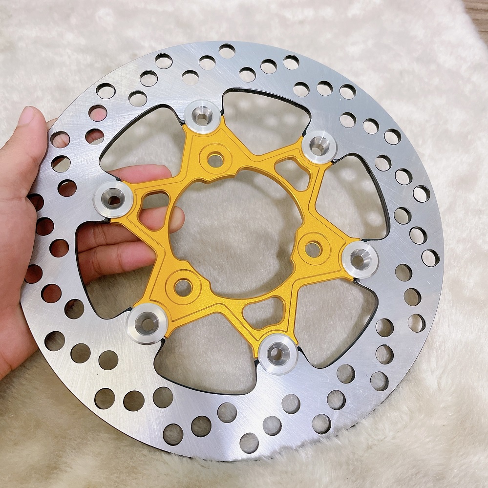 Raider/Satria rear disc fitted with zin wheels_Large disc size 220mm ...