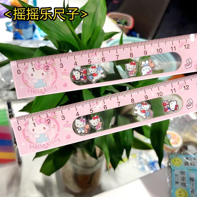 1pcs Cartoon Sanrio Series Rocking Ruler Cute SpongeBob SquarePants ...