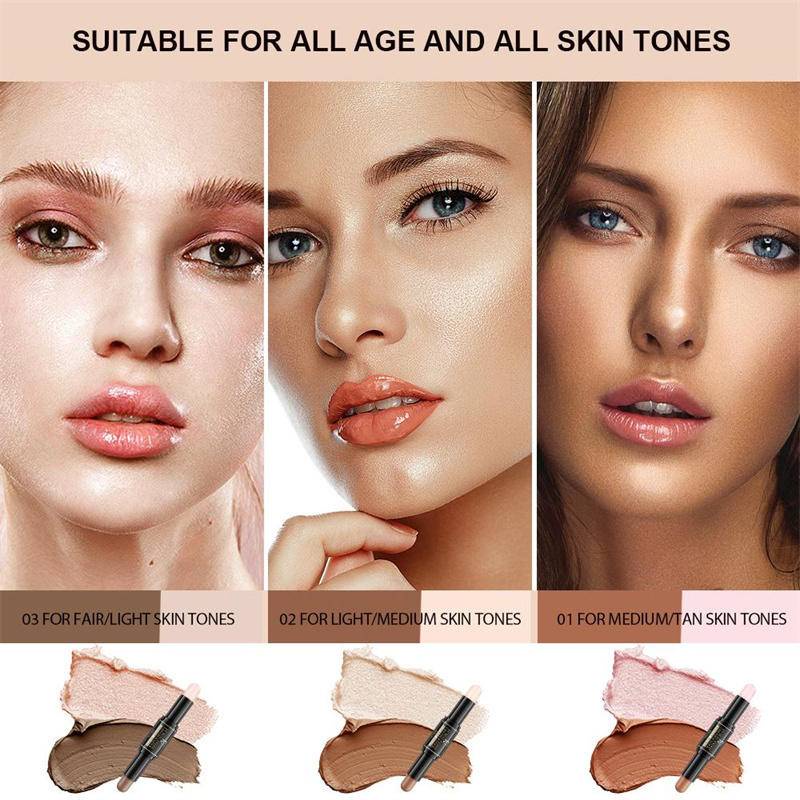 FV Double-Ended Contour Stick Highlight Shadow Grooming Portable Mini 2 ...