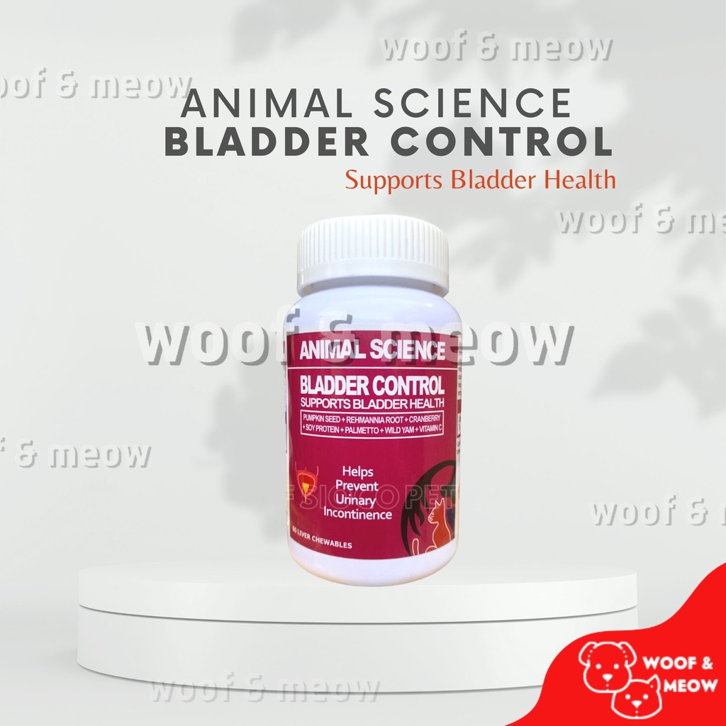 Animal Science Bladder Control 60 Chewable Tablets Urinary | Shopee ...