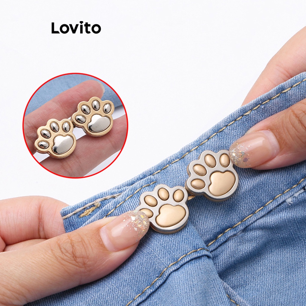 Lovito Women Cute Animal Metal Cat Claws Seam Free Tighten The Waist ...
