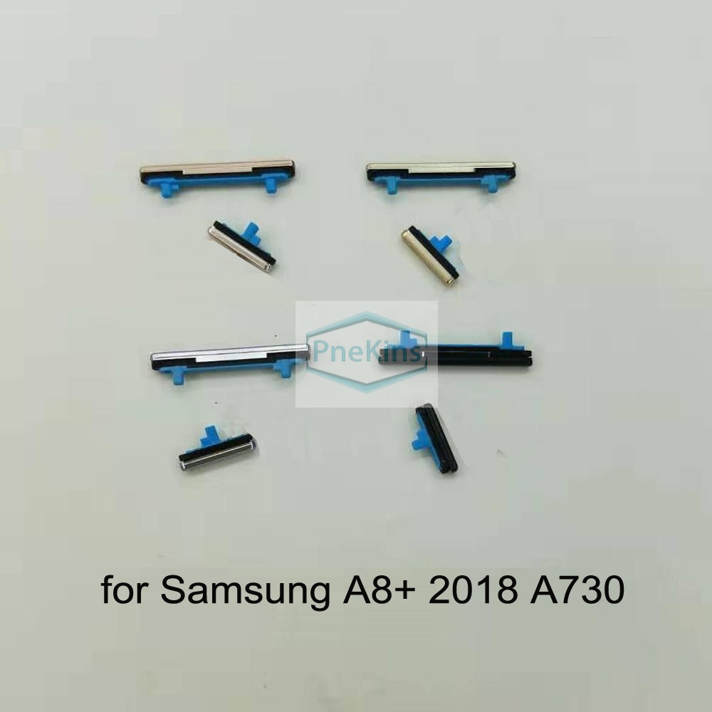 For Samsung Galaxy A8/A8 Plus 2018 A530 A730 A730F A730N Side Key Set Power Volume Buttons Part ...