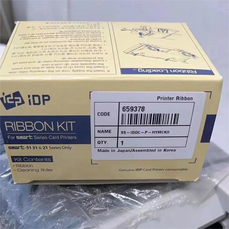 Idp Original659378 Ss-iddc-p-ymcko Half Panel Size Ribbon, with Resin ...