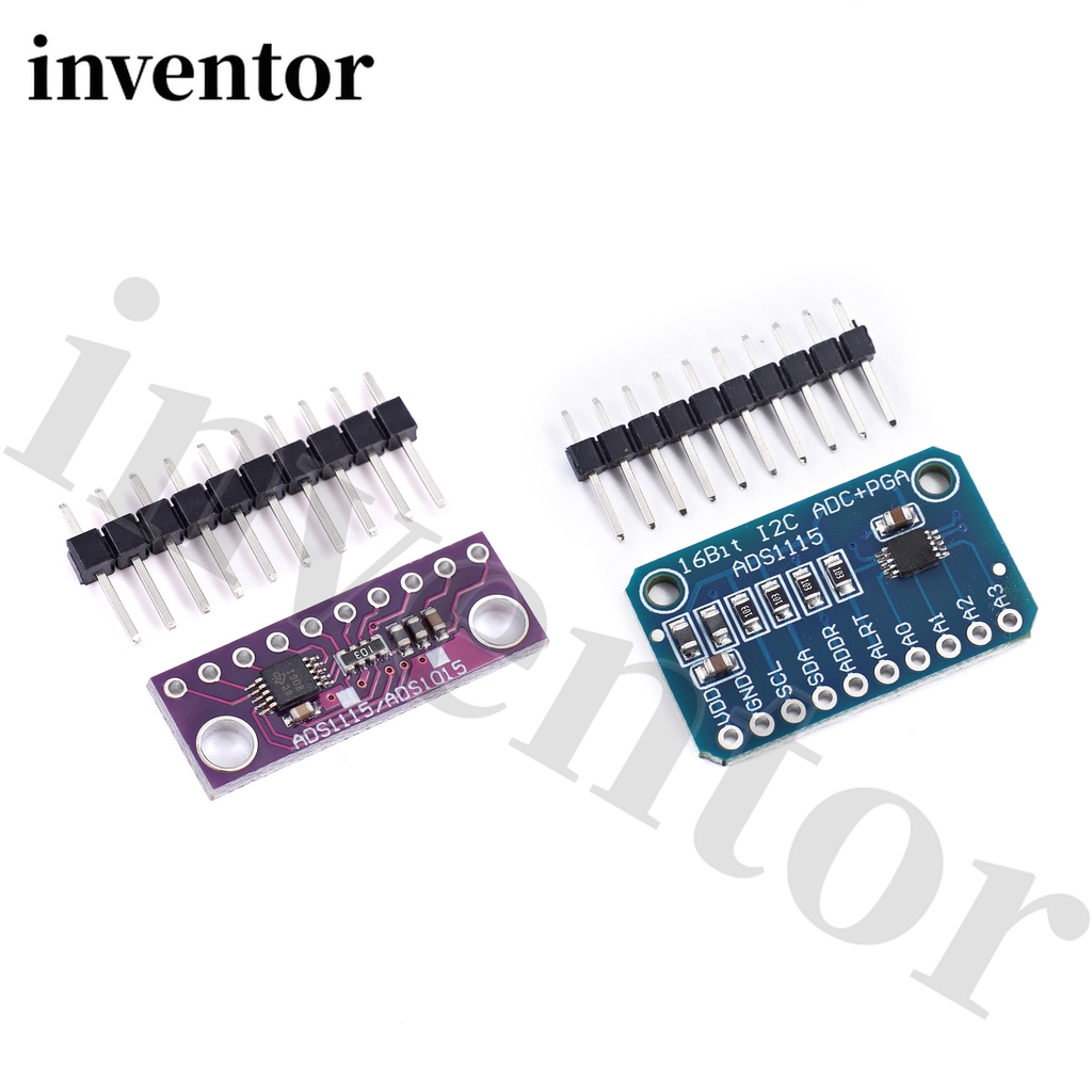 I2C ADS1115 16 Bit ADC 4 channel Module with Programmable Gain ...