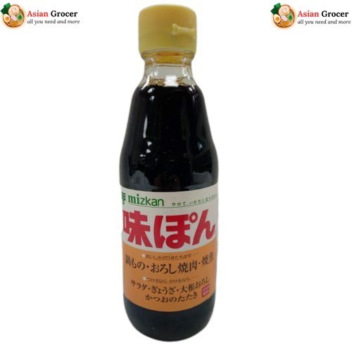 Mizkan Ajipon Ponzu Citrus Seasoned Soy Sauce 150 ml / 360ml / 600ml | Shopee Philippines