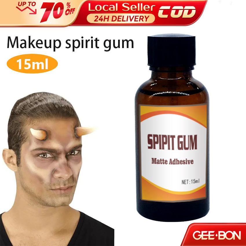 GEEBON Makeup Spirit Gum Fake Beard Adhesive Skin-friendly for Party ...