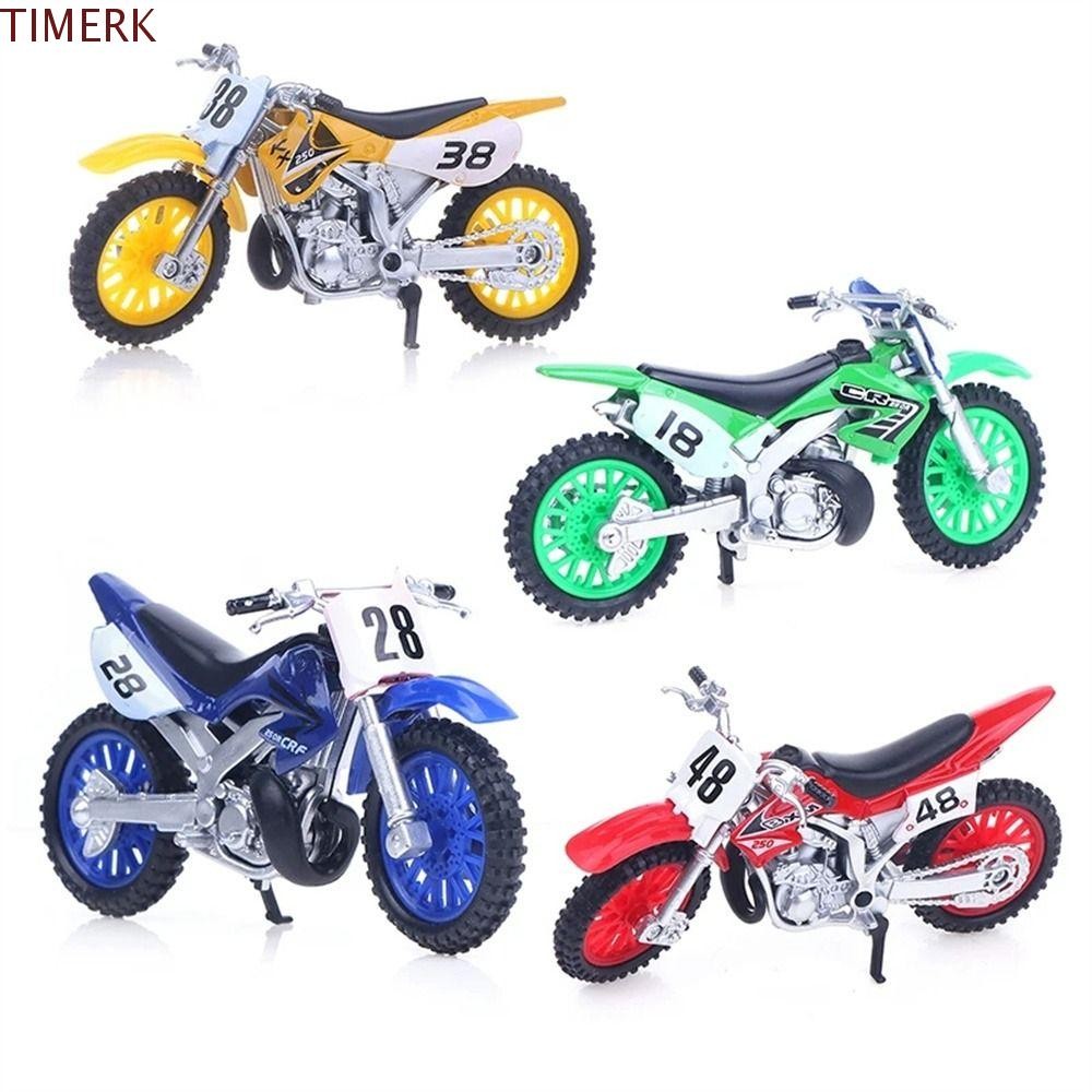 TIMERK Motorcycle Model, Simulation Off-road Alloy Motocross Toy ...