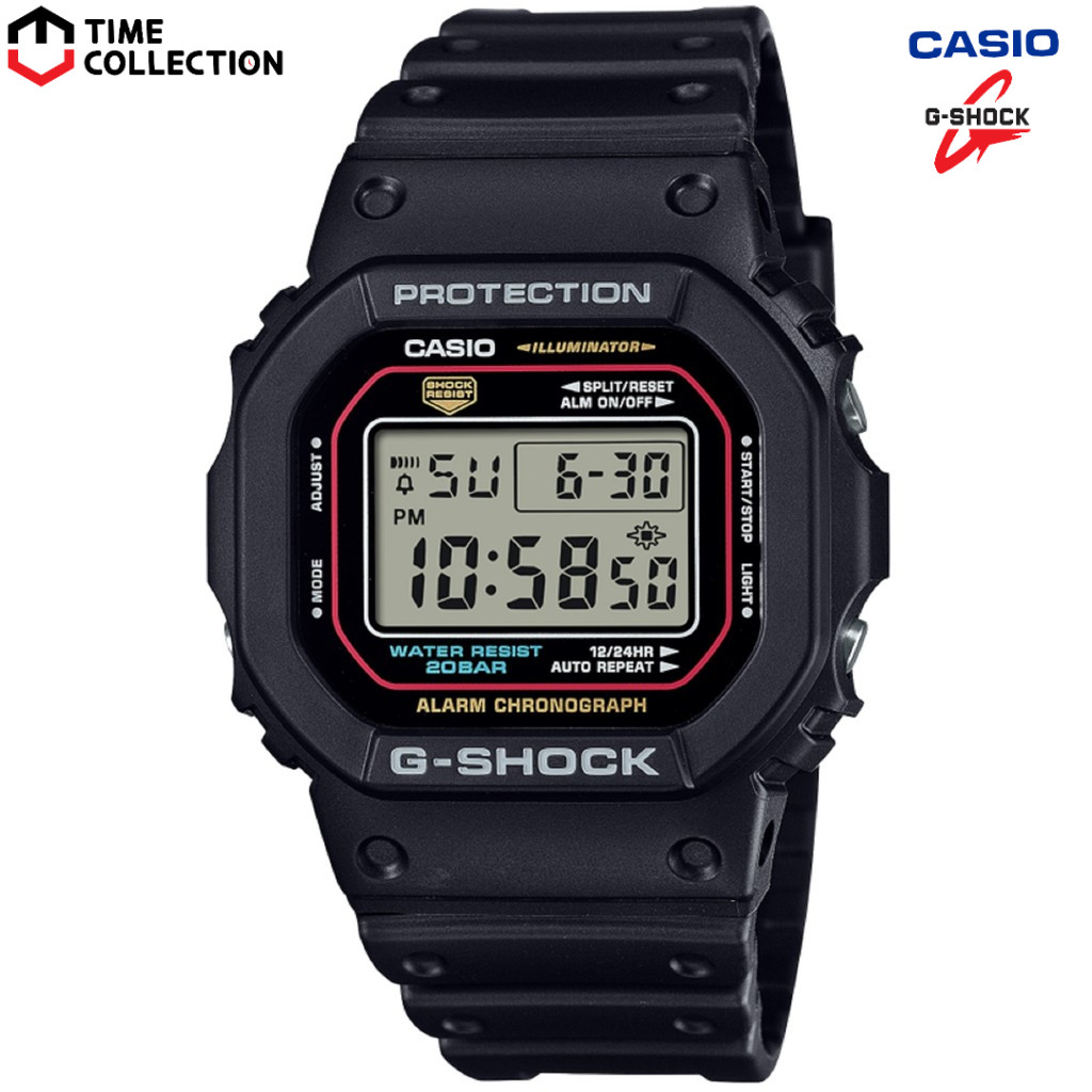 Casio G-shock DW-5600RL-1DR Digital Rubber Band Watch For Men | Shopee ...