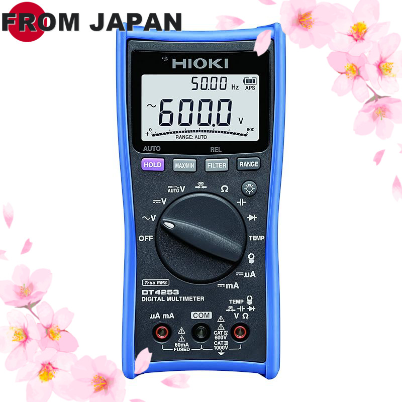 HIOKI Digital Multimeter DT4253 (Standard Model) Tester DMM Made in ...