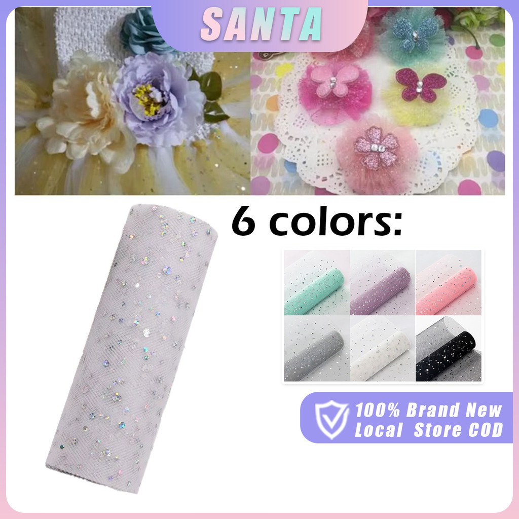 Snow Dot Gauze DIY Flower Bouquet Wrapping Paper Snow Point Jacquard ...