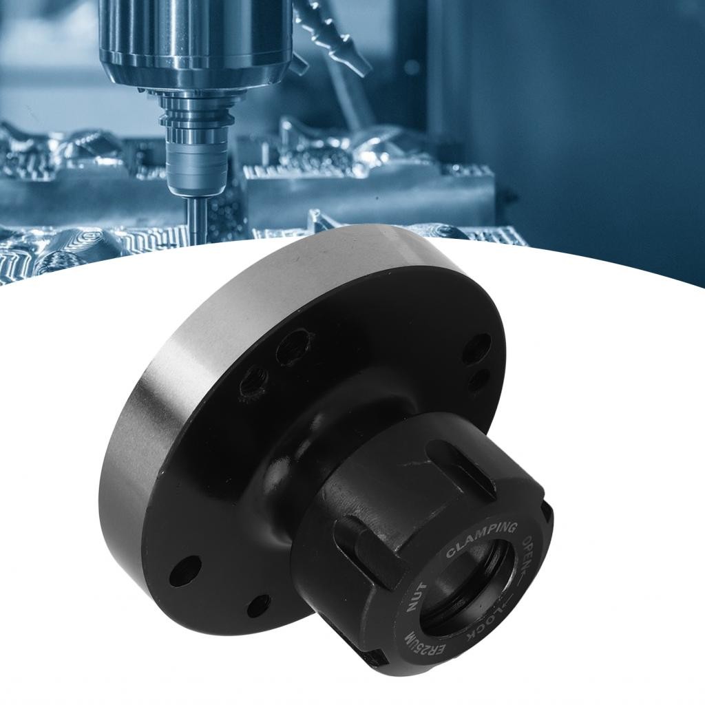 Superparis ER25 80mm Diameter CNC Lathe Flange Collet Chuck Seat ...