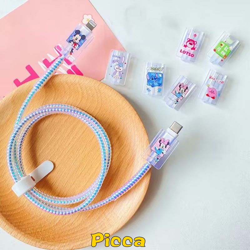 Cartoon Cute Kuromi Kirby Puppy Lotso Anti Breaking Cell Phone USB ...