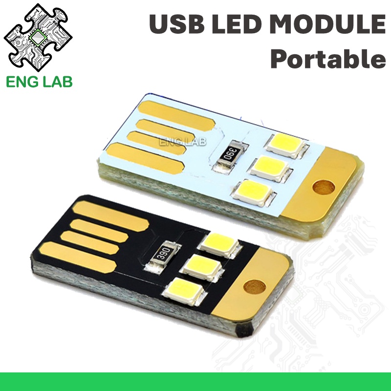 ENGLAB★Portable USB LED Module, 5V Full Color Light Emitting Circuit ...