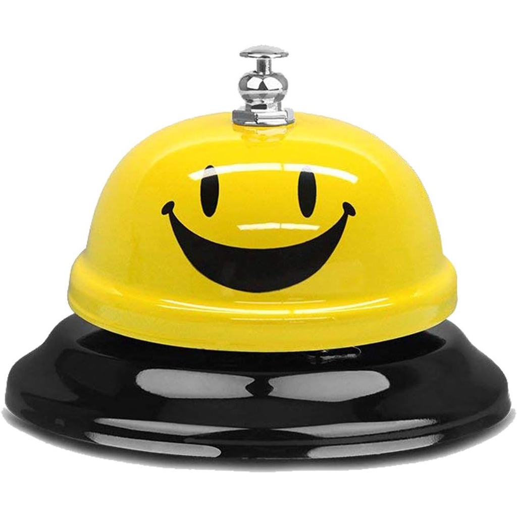 Bozak Call Bell Lovely Smile Face Desk Service Bell Ding Bell for ...