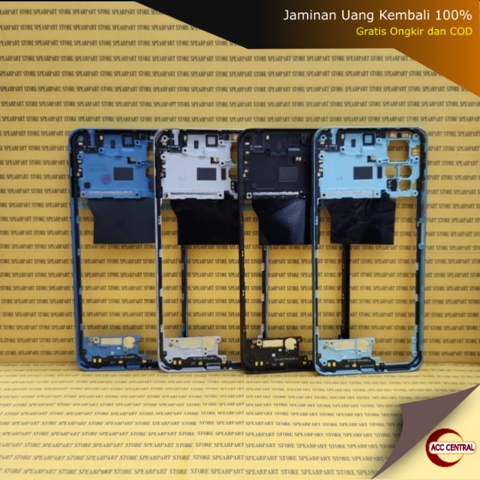 MESIN Xiaomi Redmi Note 12 Pro 4G Engine Cover Frame (Middle Bone Bezel ...