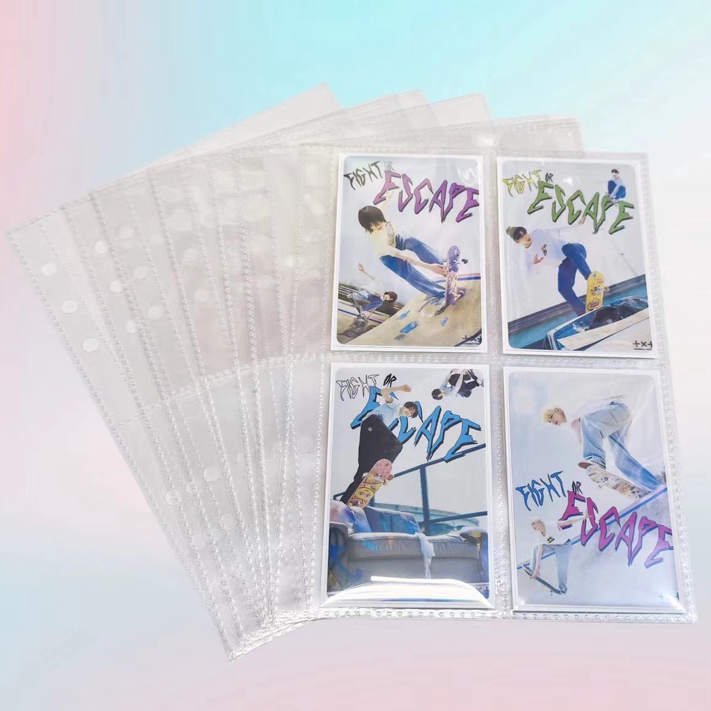 10Pcs Standard A5 Sleeves Transparent Inner Sleeves Lomo Cards ...