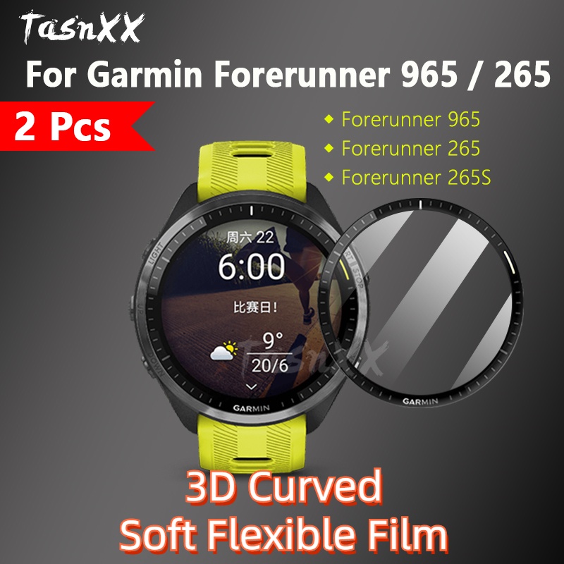 1 / 2 / 3 / 5 PCS For Garmin Forerunner 965 265 265S SmartWatch 3D ...