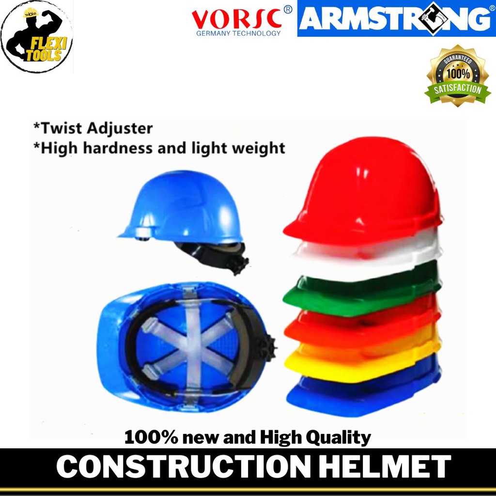 ARMSTRONG CONSTRUCTION HELMET | Shopee Philippines