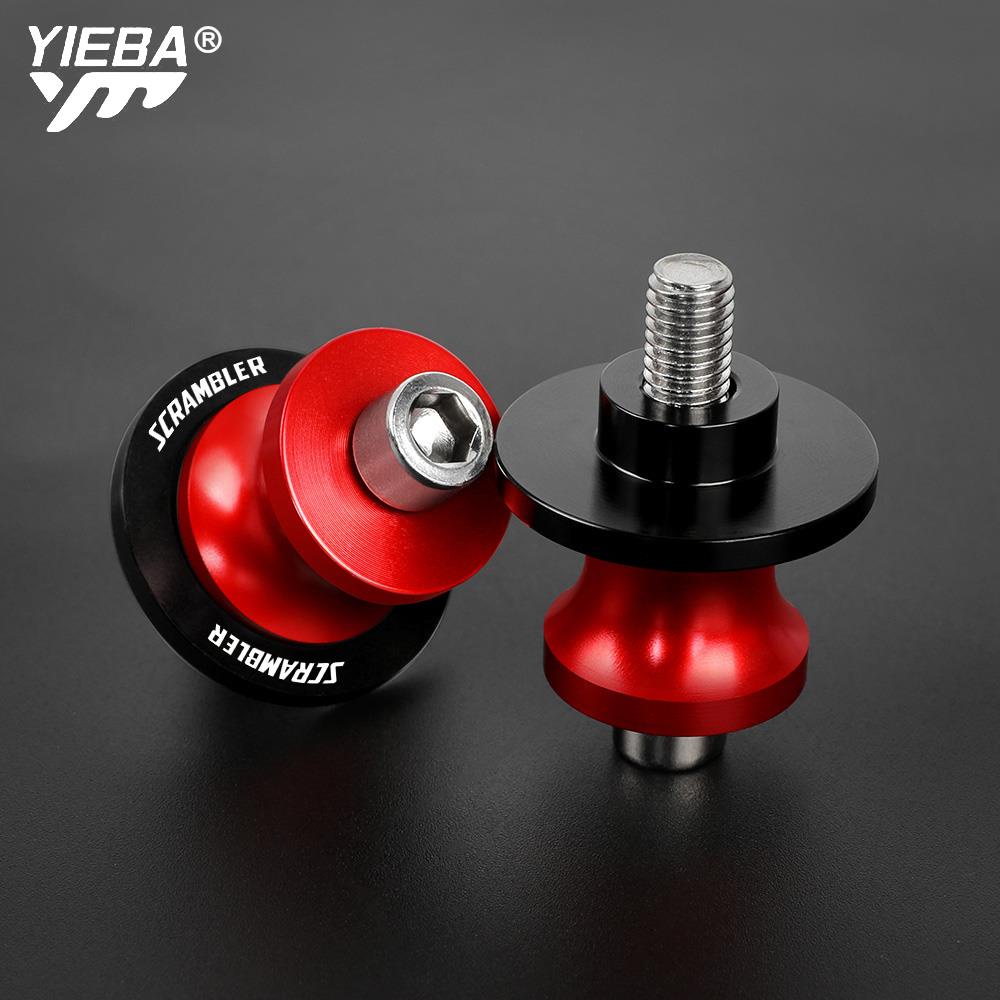 Swingarm Spools Slider For DUCATI SCRAMBLER 400/11000/CAFE RACER ...