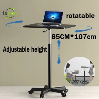 85CM*109 Computer Table Movable With Wheel Across Folding Desk Simple ...