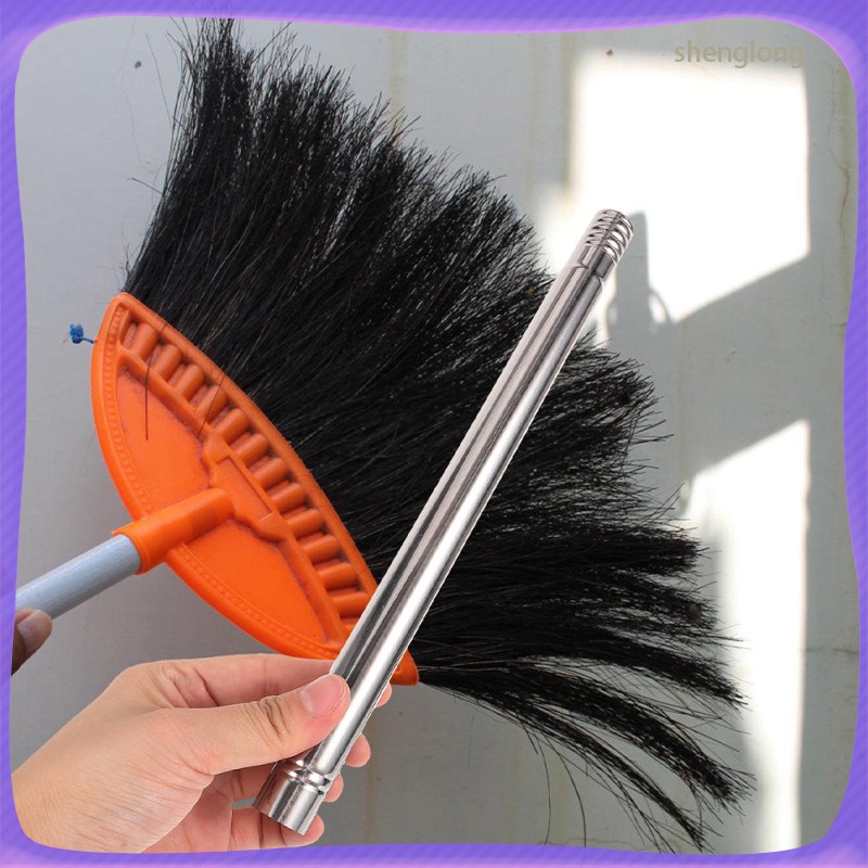 shenglong Broom Stick Replacement Pole Spiral Steel Threaded Docking ...