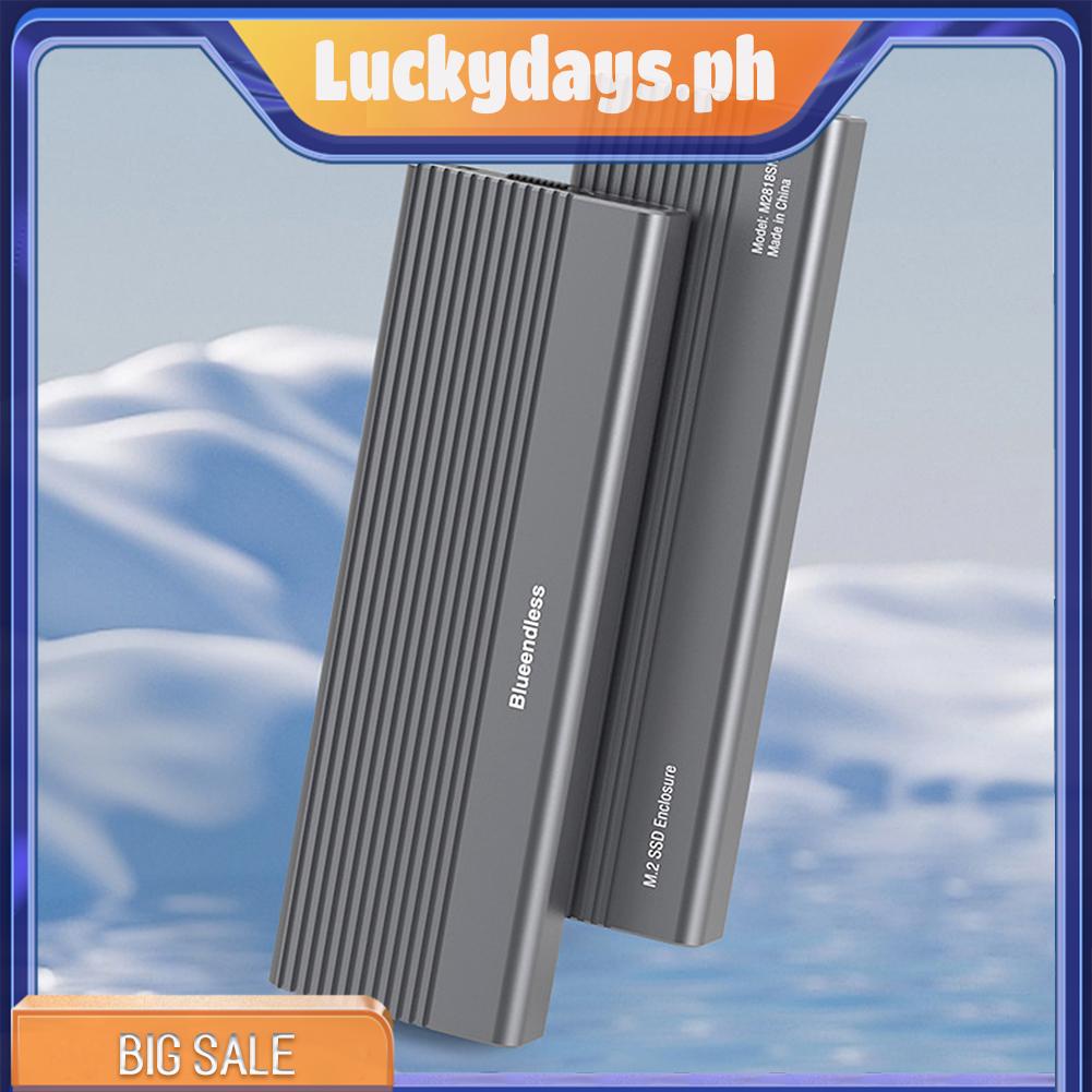 [Lucky]M.2 NVMe/NGFF Mobile Hard Drive Box SATA Portable Hard Disk Case ...