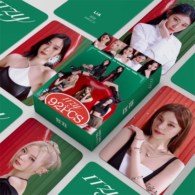 92-96pcs/box ITZY Lomo cards RINGO KILL MY DOUBT Album Stickers ...