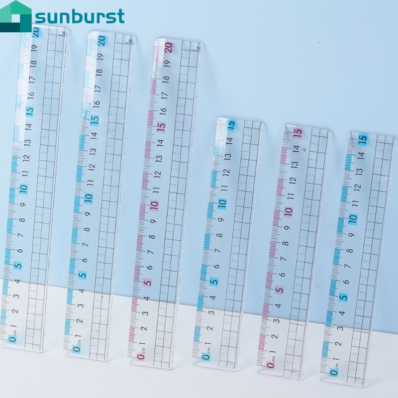 15cm/20cm School Teaching Measurement Stationery/ Creative Plastic ...