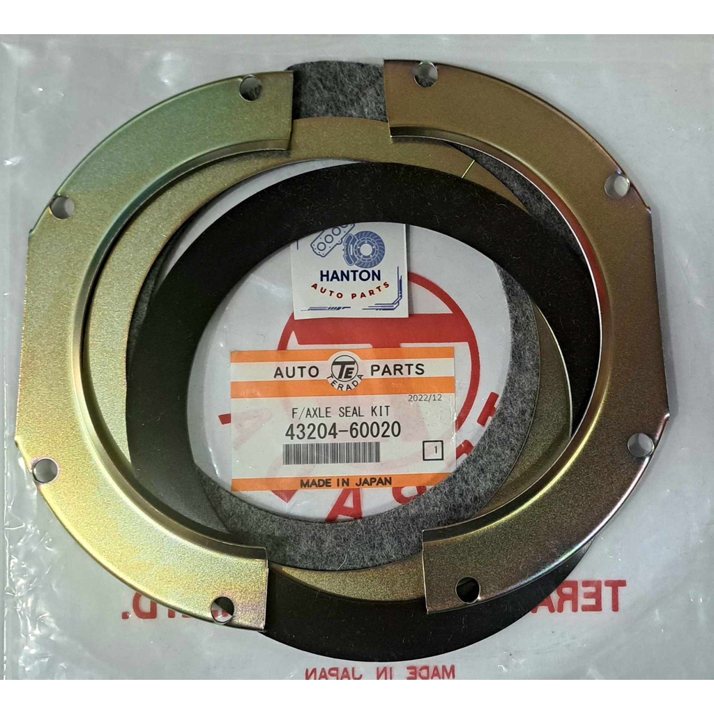 AXLE KNUCKLE SEAL KIT FRONT 43204-60020 TERADA KOGYO JAPAN FOR TOYOTA ...