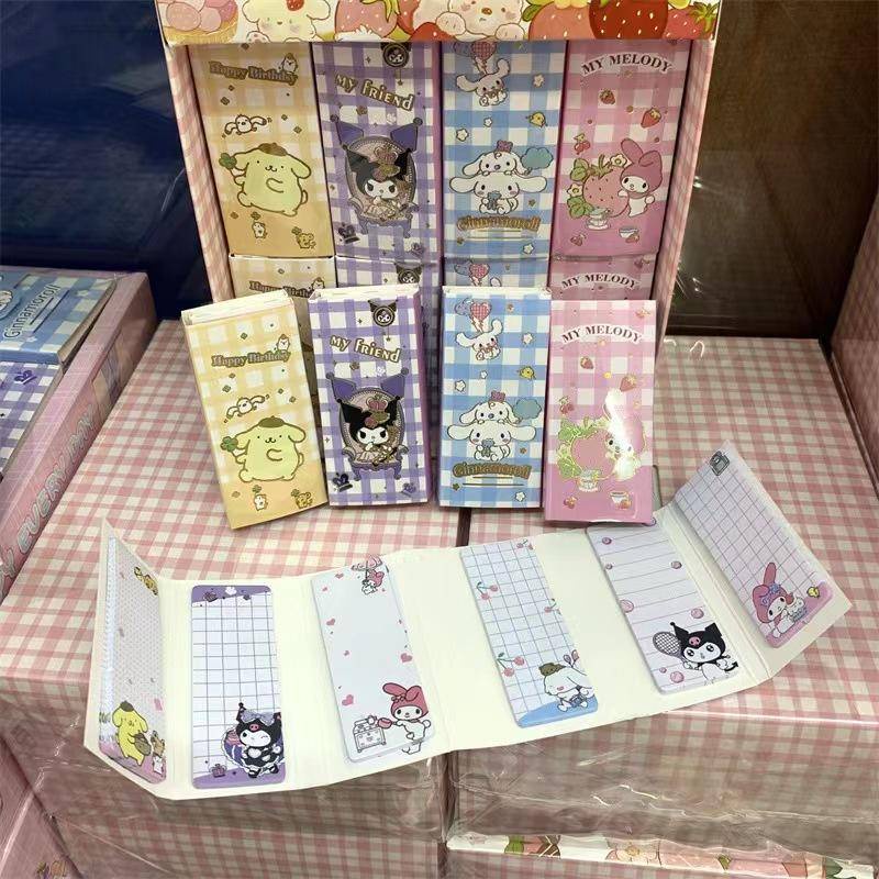 New Sanrio Sticky Notes Planner Stickers Message Index Paper Flags Tabs ...