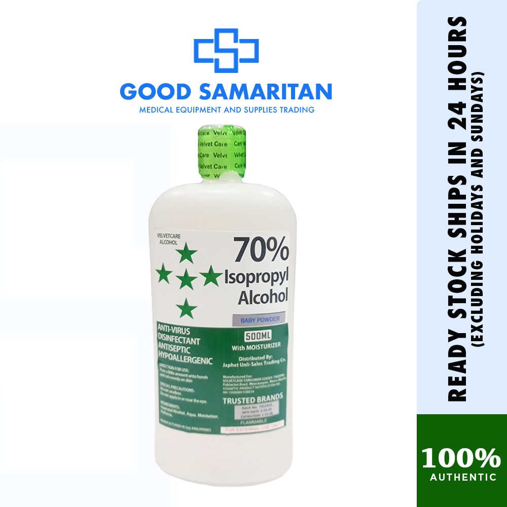 Isopropyl Alcohol Fliptop 500ml 70% | Shopee Philippines