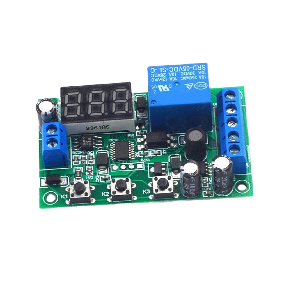 Dc5v 12v 24v 7 30v Current Detection Relay Module Digital Display Overcurrent Alarm Switch