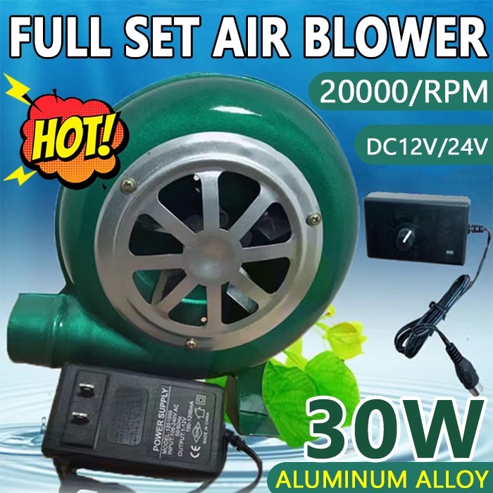 80w 25000rpm/s All-metal blower fan for kalan DC 12V 220v blower kalan ...