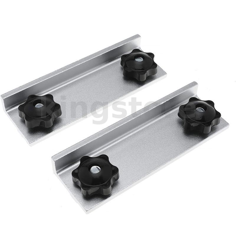 1/2PCS 19Type T-Track System Long Stop Kit High Performance Woodworking ...