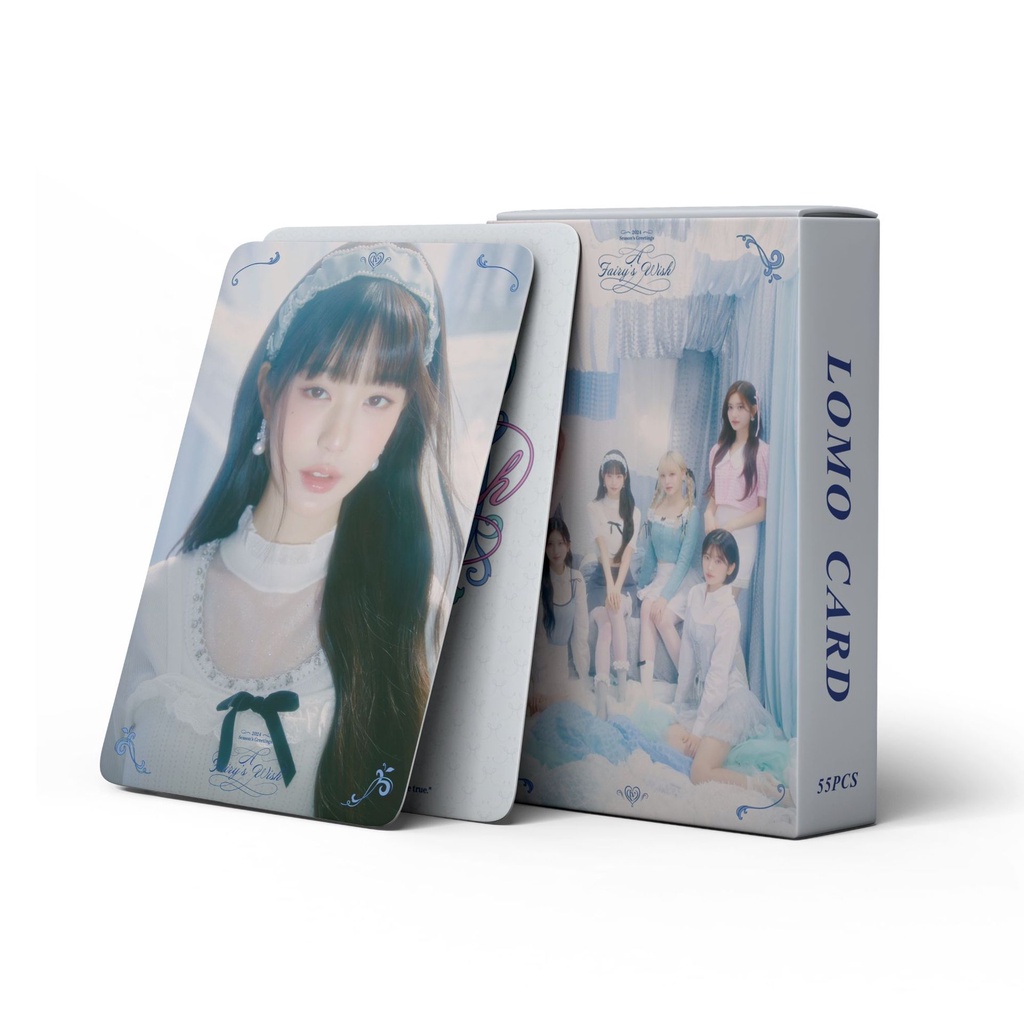 55pcs IVE A Fairy's Wish New Album Photocards 2024 season's greetings I ...