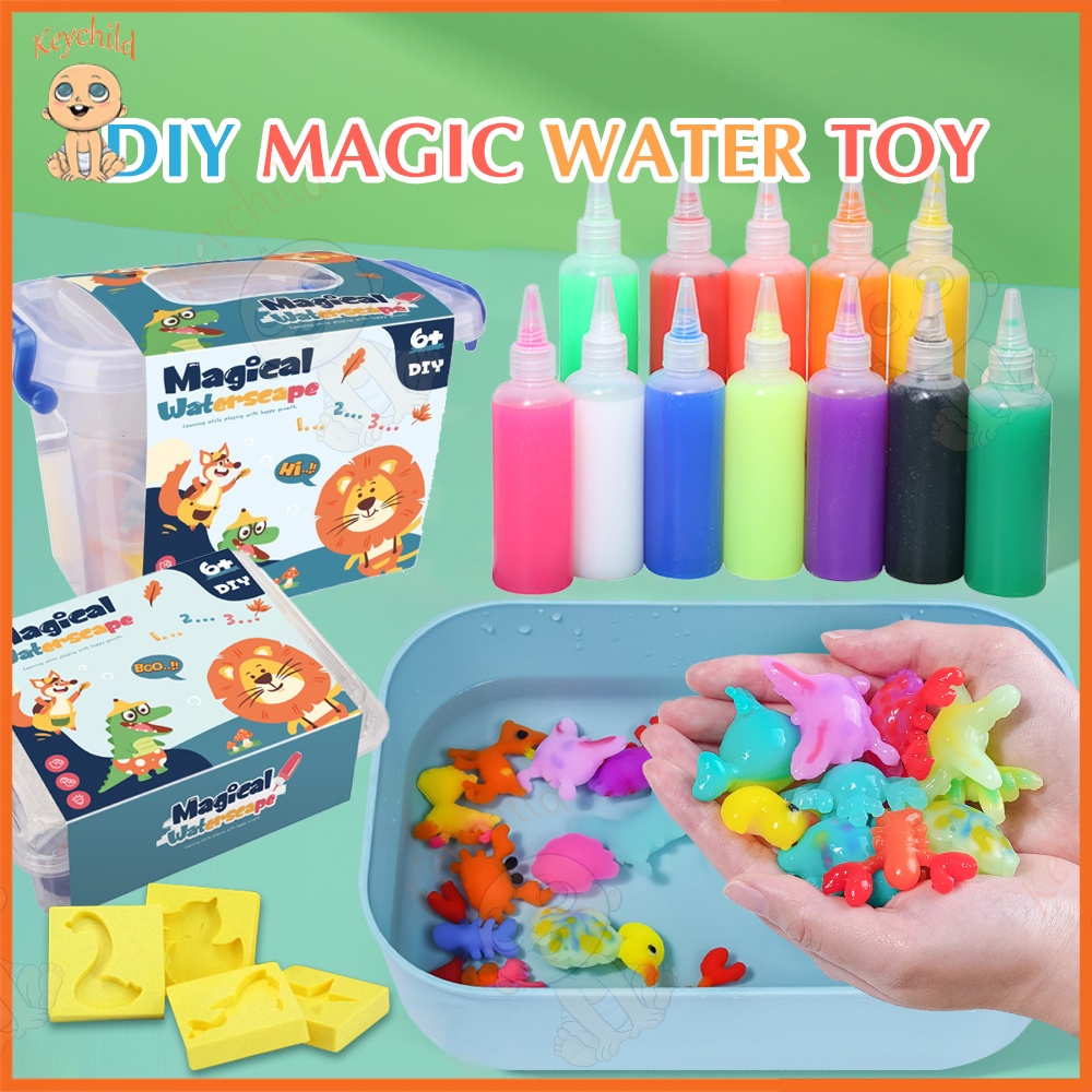 Keychild Magic Water Toys For Kids Diy Magic Water Toy Shapes Toys Kids ...