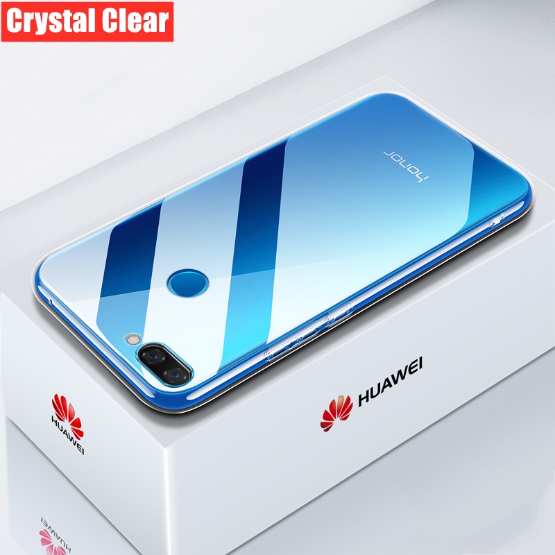 For Huawei Honor 9i 9N Soft Transparent Silicone Flexible Shockproof ...