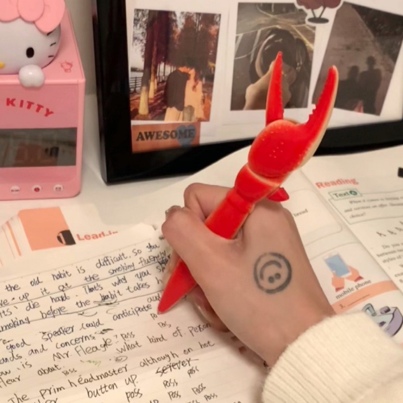 1pcs Fun Lobster Claw Ball Pen Cute and Creative Korean Personalized ...