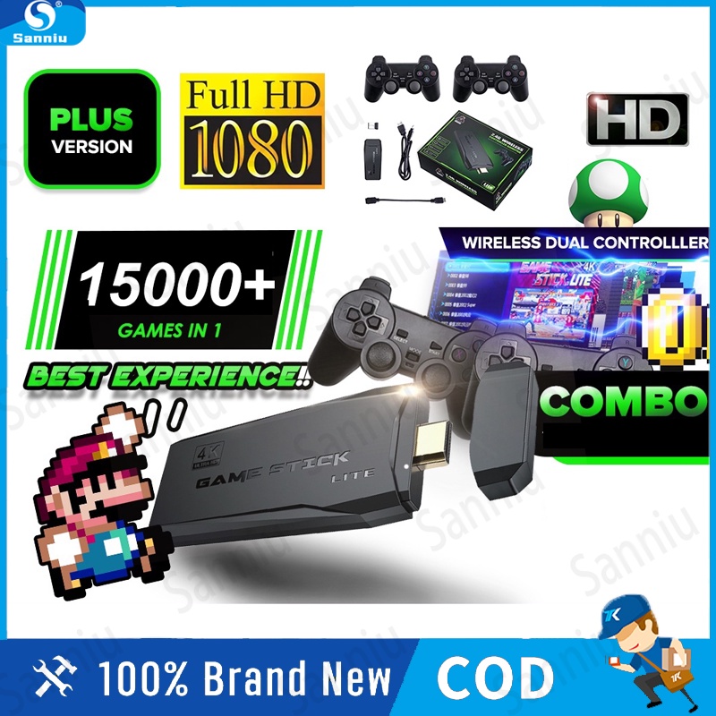 New Model Portable 10k games Wireless Video Games Stick 64GB Retro ...