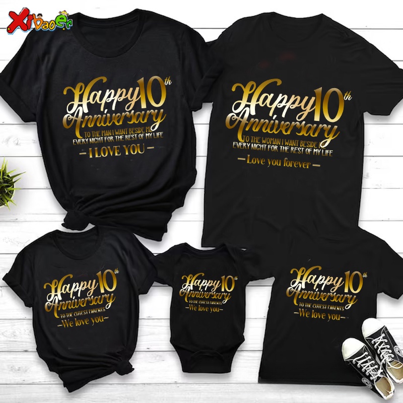 2024 Family Shirt 10th Anniversary Shirts For Family Shirts ...