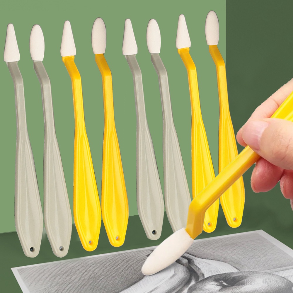 Simple Art Sketch Wipe Knife Washable Sponge Highlight Brush Artist ...