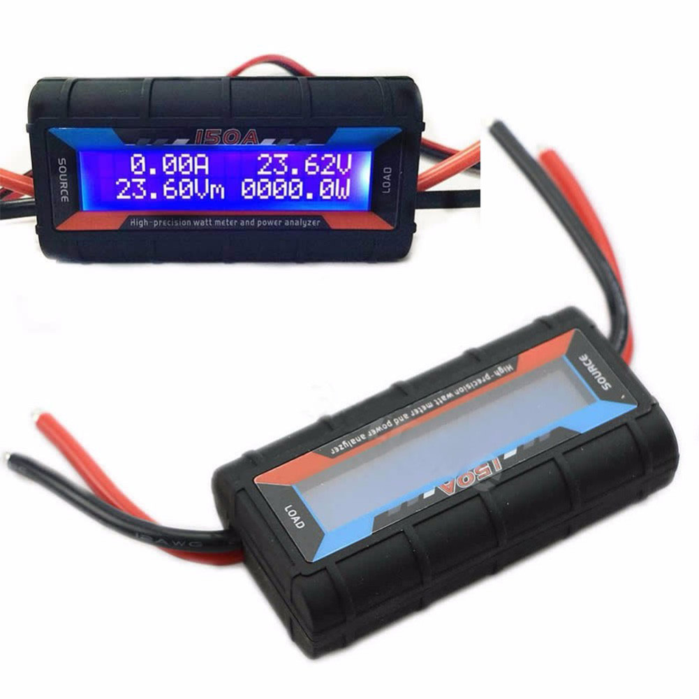 150A High Precision Watt Meter LCD Display Power Analyzer Digital RC ...