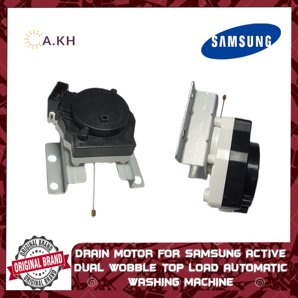 ORIGINAL DRAIN MOTOR FOR SAMSUNG ACTIVE DUAL WOBBLE TOP LOAD AUTOMATIC ...