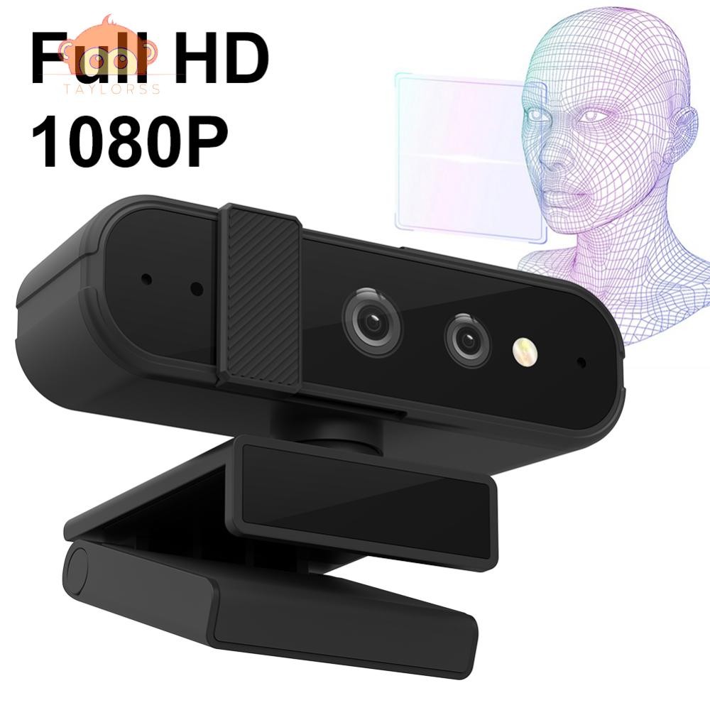 5# HD 1080P 30FPS Monitor Camera 80 Wide Angle Desktop Cam USB Computer ...