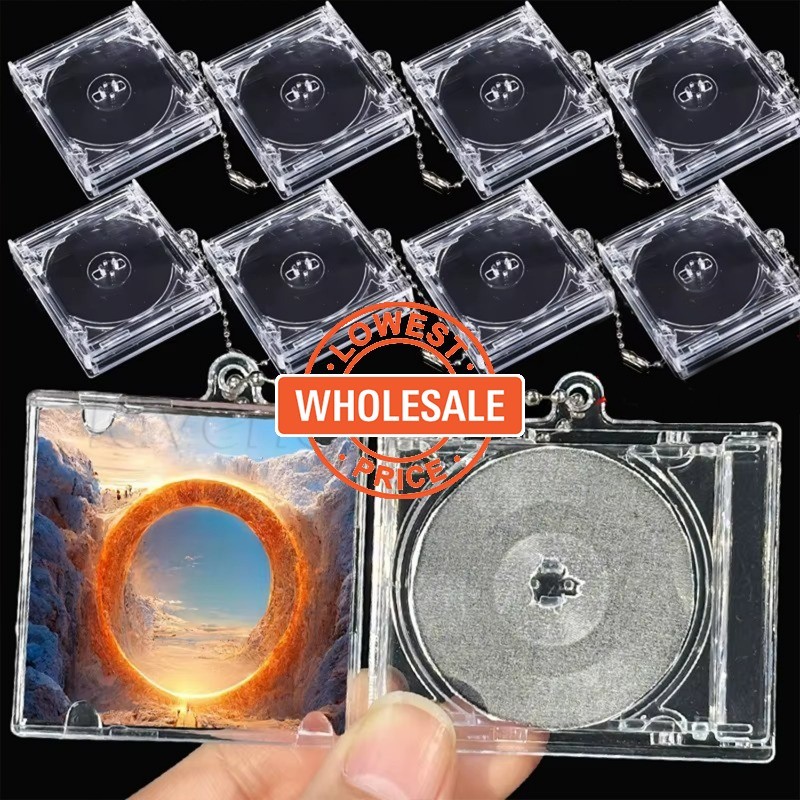 [Wholesale]Blank Album Mini CD Case Keychain - Peripheral Commemorative ...
