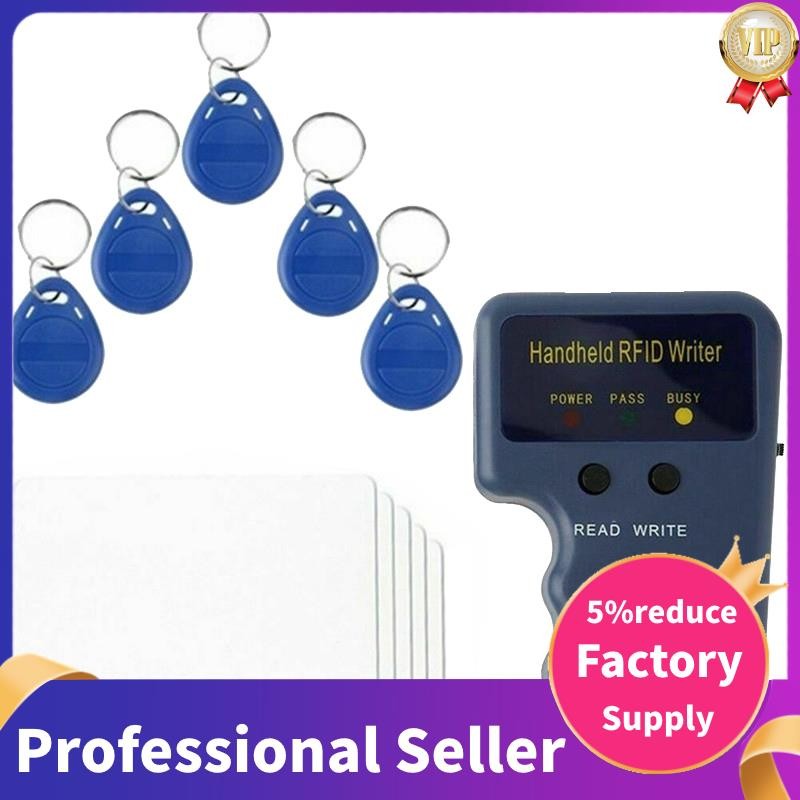 1Set EM4100 RFID Copier Writer Duplicator Programmer Reader + T5577 ...