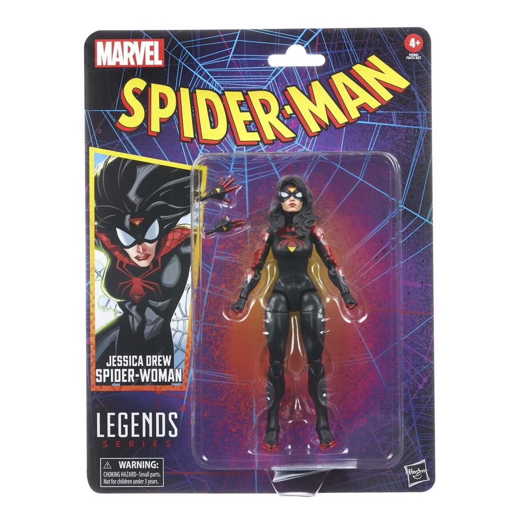 Authentic Hasbro MARVEL Marvel Legends Series Jessica Drew Spider-Woman ...