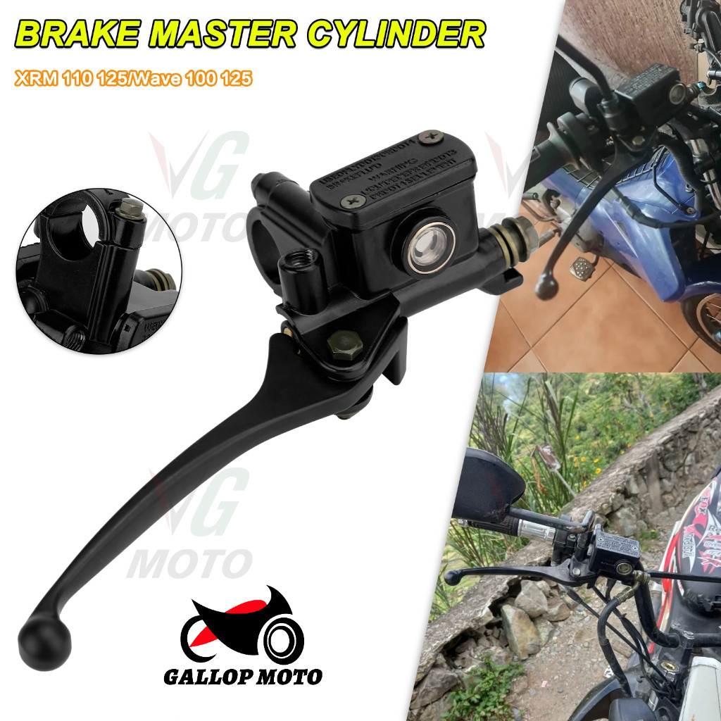 Brake Master Honda XRM 110 125 Wave 100 110 125 Black Motorcycle Handle ...